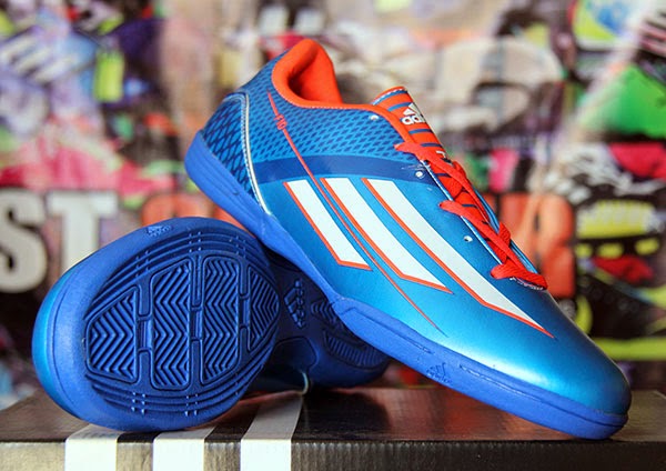Sepatu Futsal F10 Samba Biru
