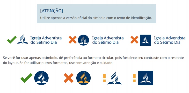 Baixar logomarca oficial Igreja Adventista (Orientações) - Mais Relevante