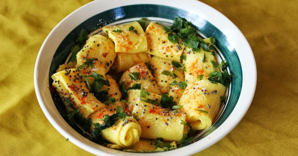 10 Minute Microwave Khamani (Gram Flour Appetizer)