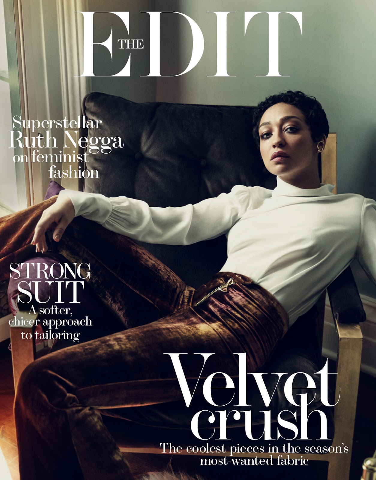 Ruth Negga in The Edit Magazine July 20th 2017 by Norman Jean Roy