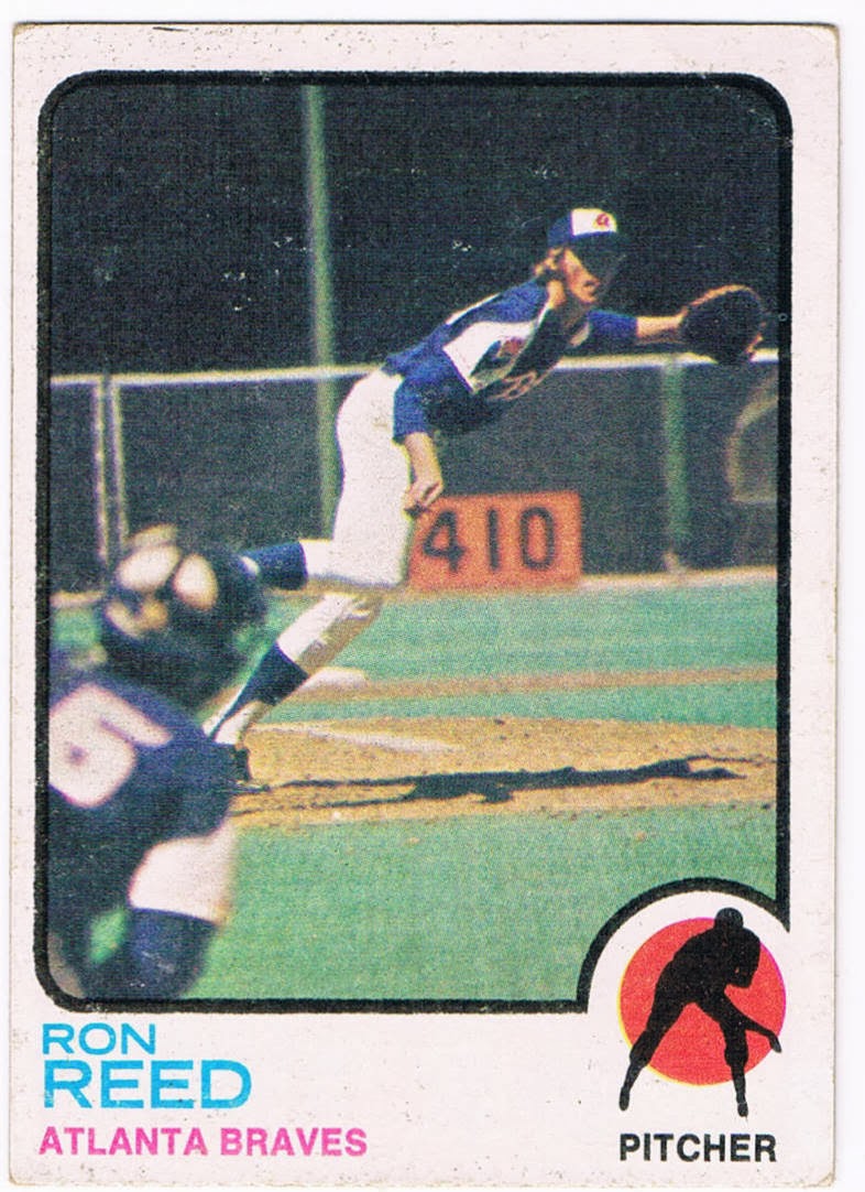 Atlanta Braves #100 Favorite Players from the 1970's: #24 RON REED
