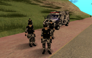 GTA Comando Tatico: skin gate pmesp