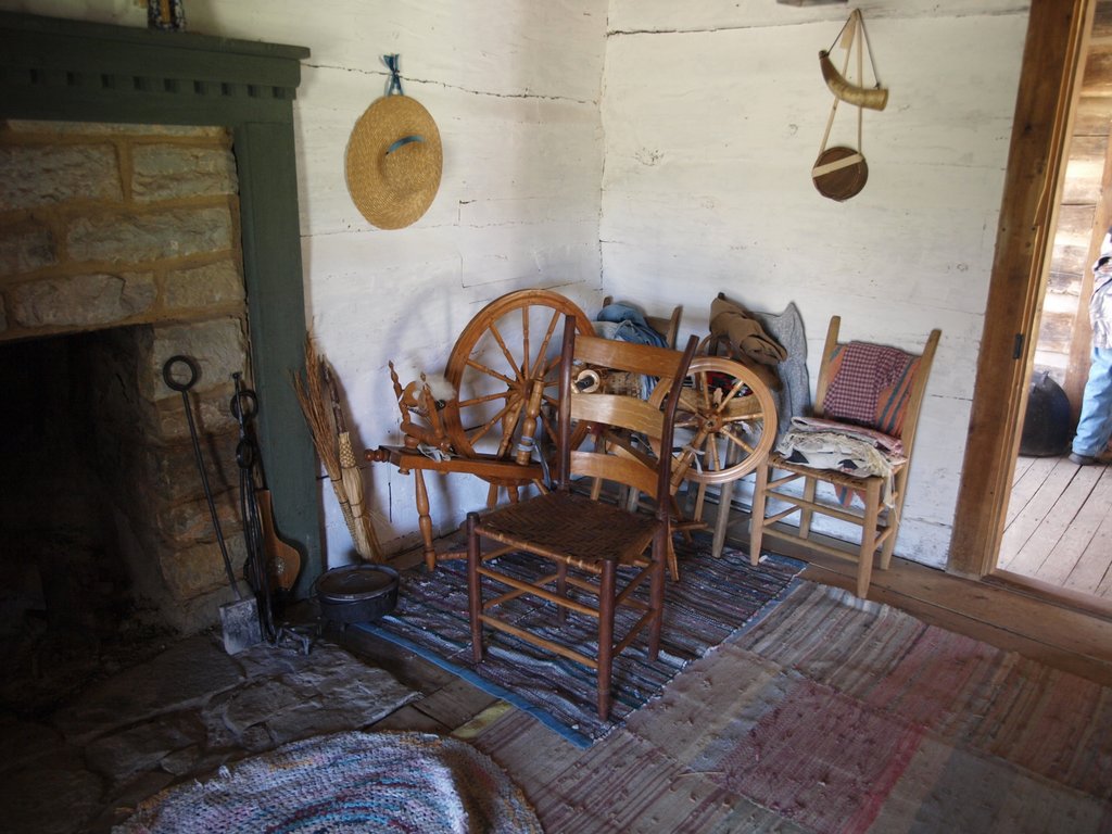 KnitOwl: Land Between the Lakes LBL 1850s Homeplace working farm