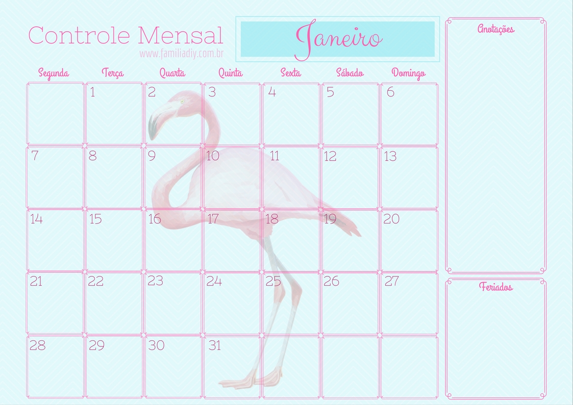 Família DIY: PLANNER DE MESA 2018 - GRATUÍTO PARA DOWNLOAD