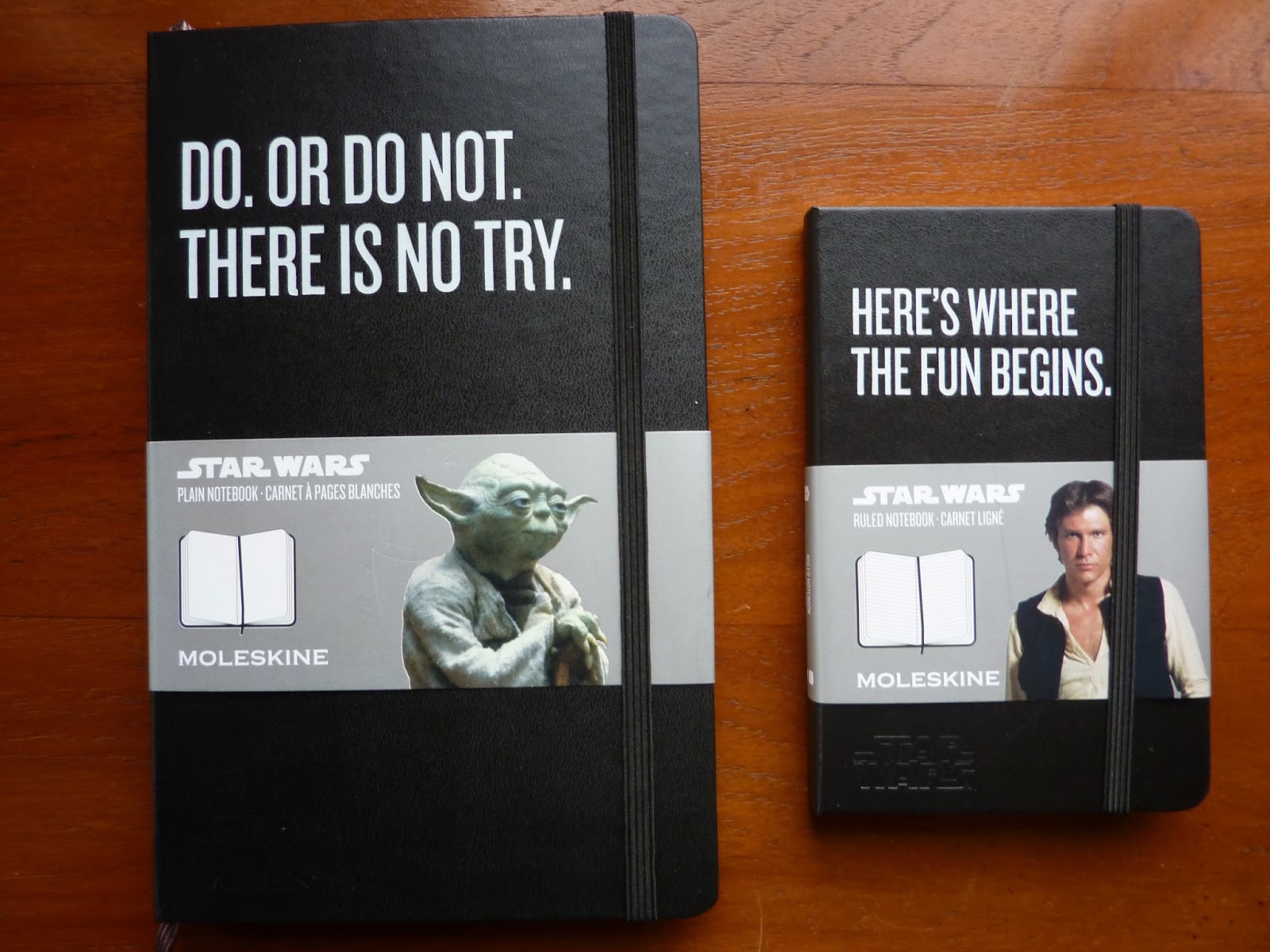 Plannerisms: Moleskine 2014 Star Wars notebooks!