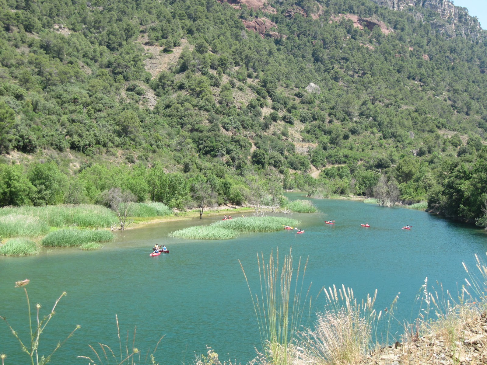 ESCAPADAS: SIURANA DE PRADES: un día de "playa" diferente