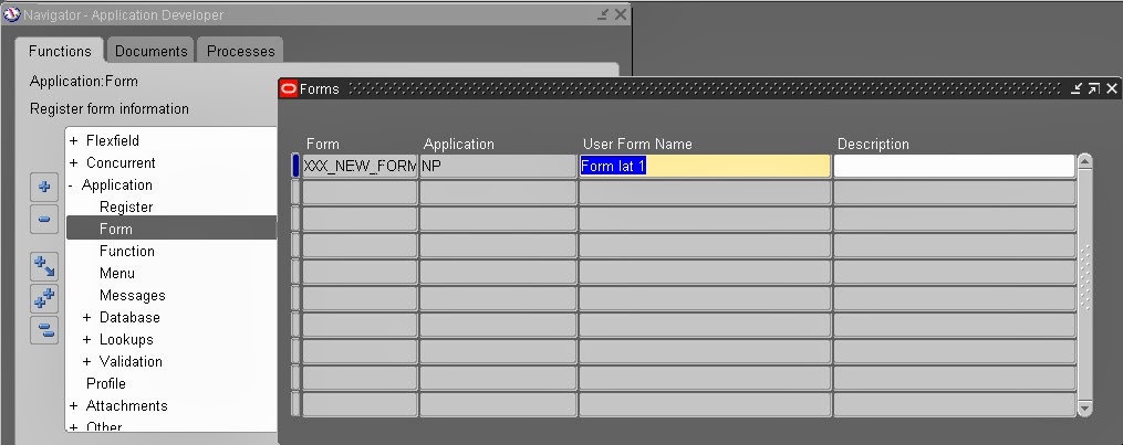 Oracle E - Business Suite Solution: Register Custom Form In Oracle EBS