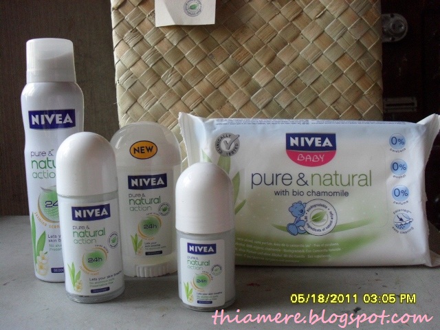 ~on beauty stuff and what else's....~: Nivea Pure & Natural Product Line