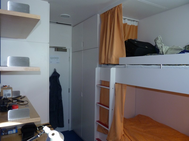 Ramblings to and from Antarctica: Bedrooms at Halley VI