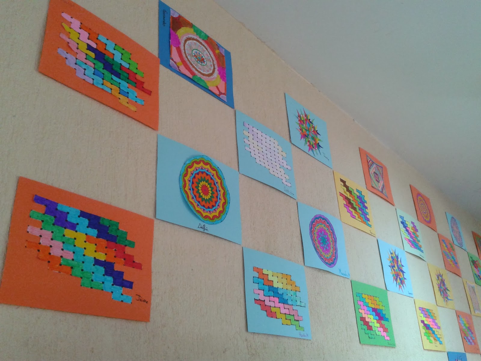 Classe de CM2. École Saint Louis des Français.: Mandalas et plan ...