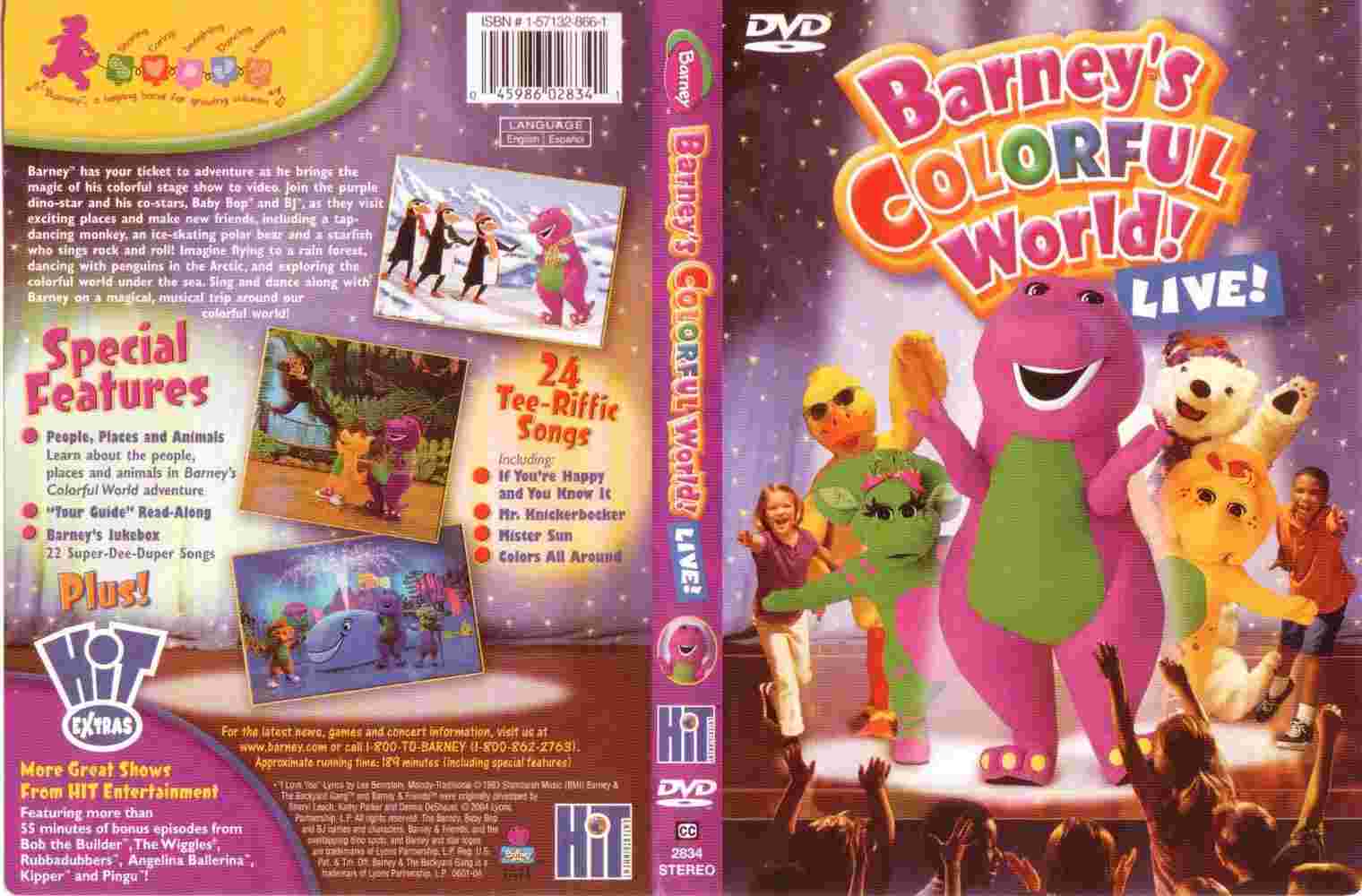 VIDEOCLIPS - ACTUALIZADO 04 / JULIO /2020: BARNEYS COLORFUL WORLD