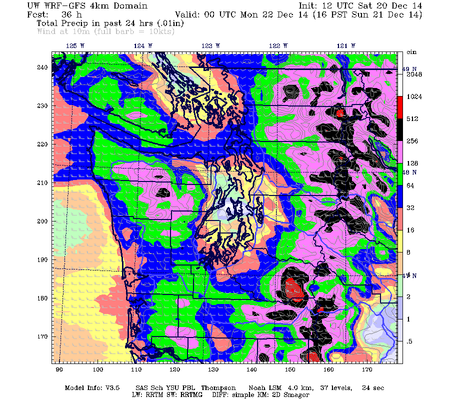 Cliff Mass Weather Blog: Seattle in the Rain Shadow