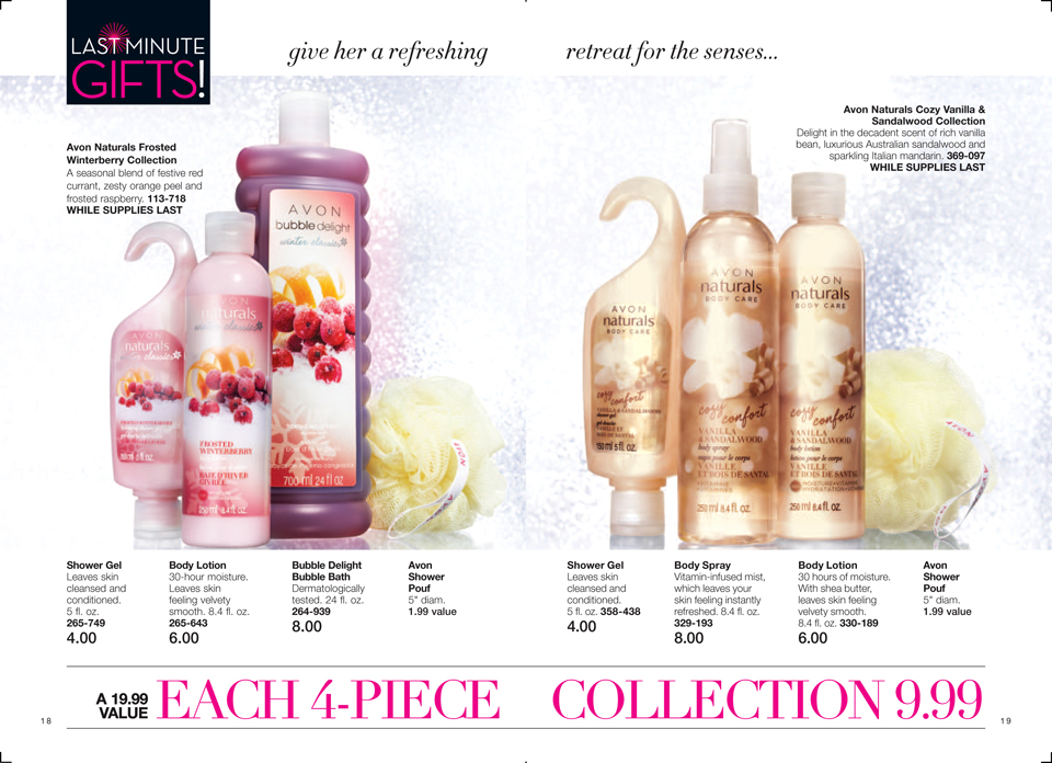 TEAM BEAUTY ETC: Last Minute Gifts | AVON Sales & Special Offers