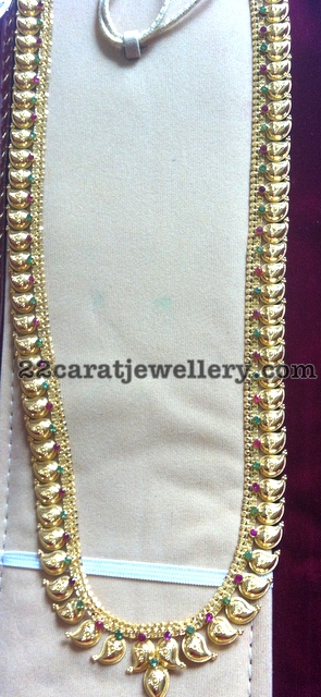 Plain Traditional Manga Mala - Jewellery Designs