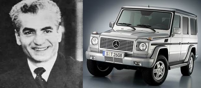 تاریخ در تصویر خودرویی که مرسدس بنز به پیشنهاد محمد رضا شاه پهلوی ساخت