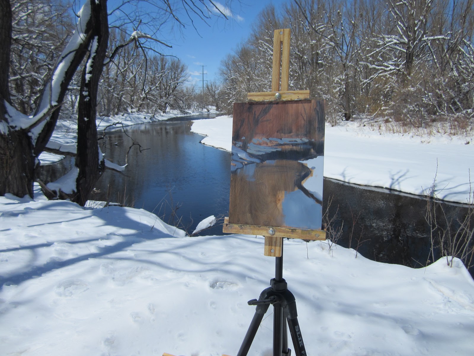 Scott Ruthven Fine Art: River Glass