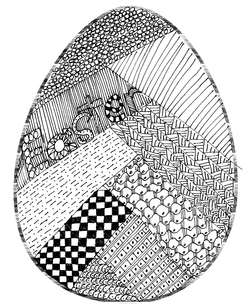 Made Out Of Things: Easter Egg Doodle