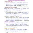 Basic Tajweed - Meem Sakin Rules