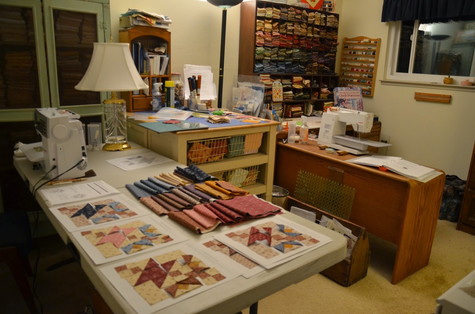 Sew'n Wild Oaks Quilting Blog: Sweat Shop Central