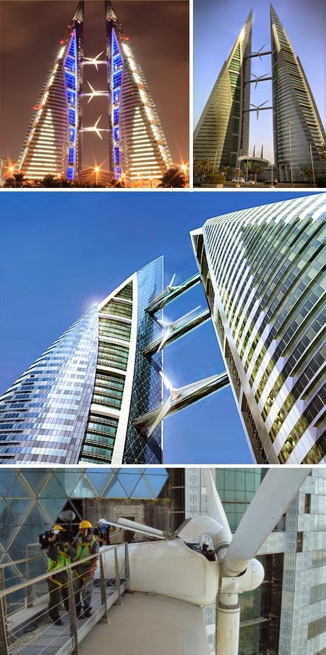 Bahrain World Trade Center - Tropical Architecture