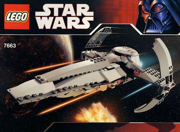 Construyendo con la imaginación: Set 7663: Sith Infiltrator (2007)