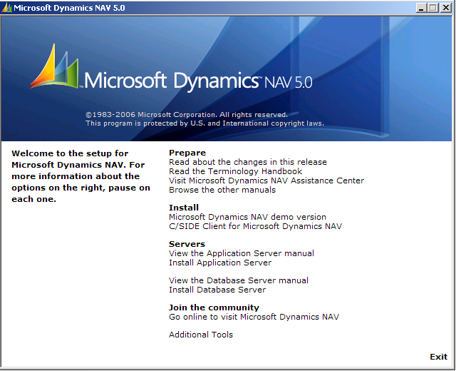 Microsoft Dynamics Nav Plus Installing A Nav 2009 Classic Client