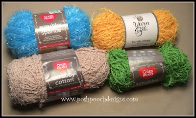 Posh Pooch Designs : Super Scrubbie Crochet Pattern and Red Heart ...