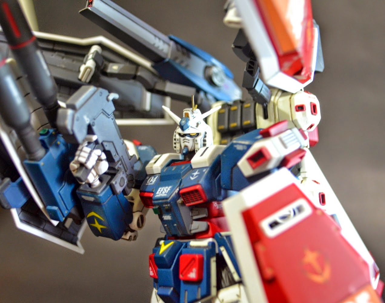 Gundam Family: HGGT 1/144 Full Armor Gundam (Gundam Thunderbolt ver ...