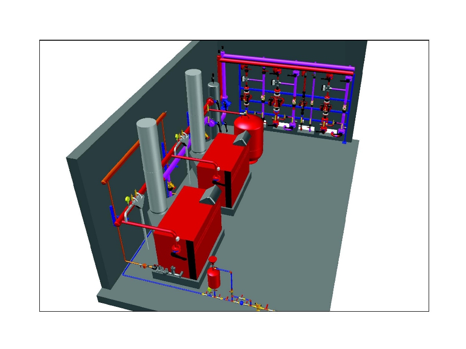 Dessinateur Projeteur 3D-2D : Création chaufferie 3D en vue de ...