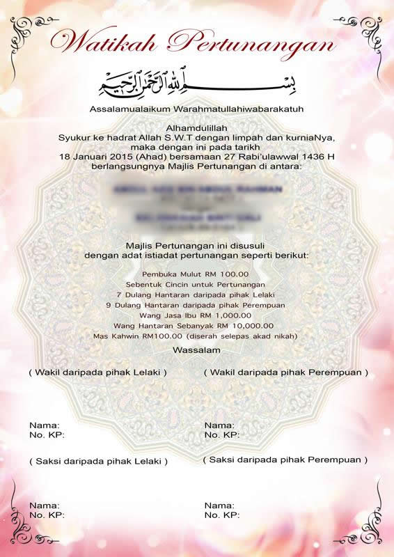 Freelance Graphic Design - Perkhidmatan Rekabentuk Grafik: Watikah ...