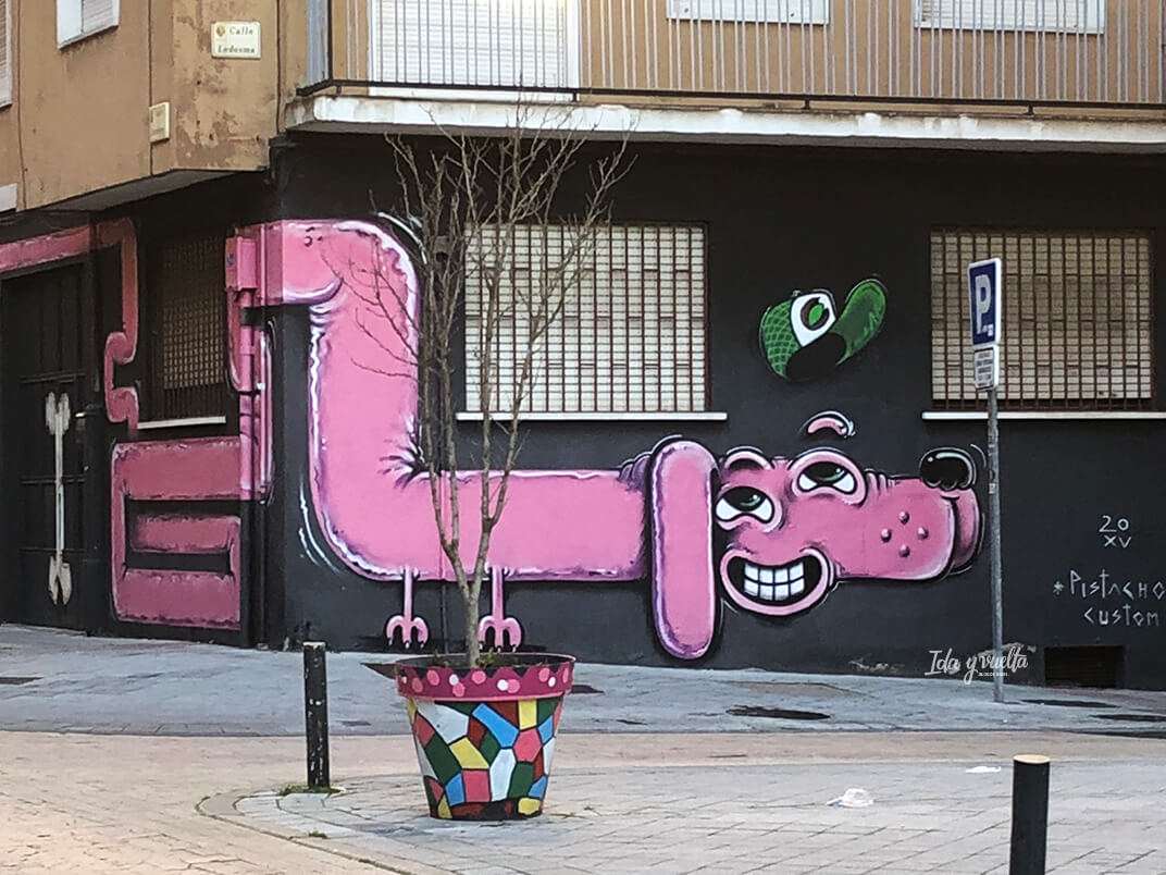 Arte urbano en el Barrio del Oeste, Salamanca | Ida y Vuelta