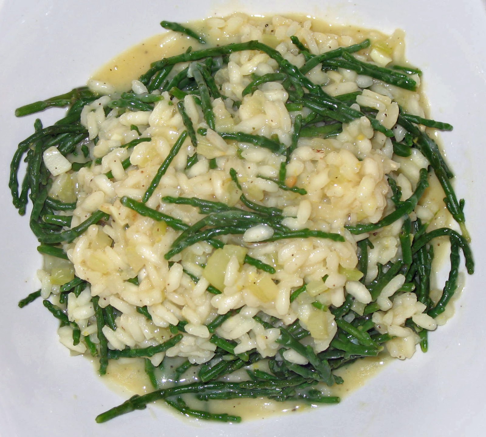 The Happy Housewife: Samphire Risotto