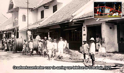 FIBER OPTIK: Galian Kabel Di Jaman Londo