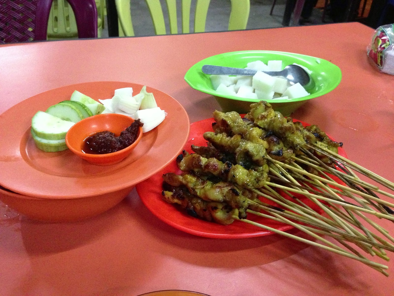 Our Journey : Terengganu Jerteh - Kampung Jabi Sate Lanang Stall