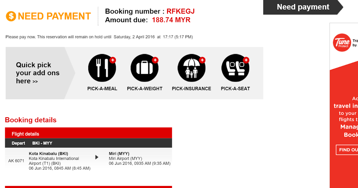 抢购亚航机票时，已付款却出现 Need Payment，那怎么办？ - WINRAYLAND