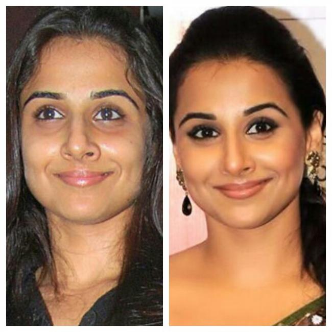 Actress Without Makeup: Bollywood Actress Vidya Balan without makeup ...