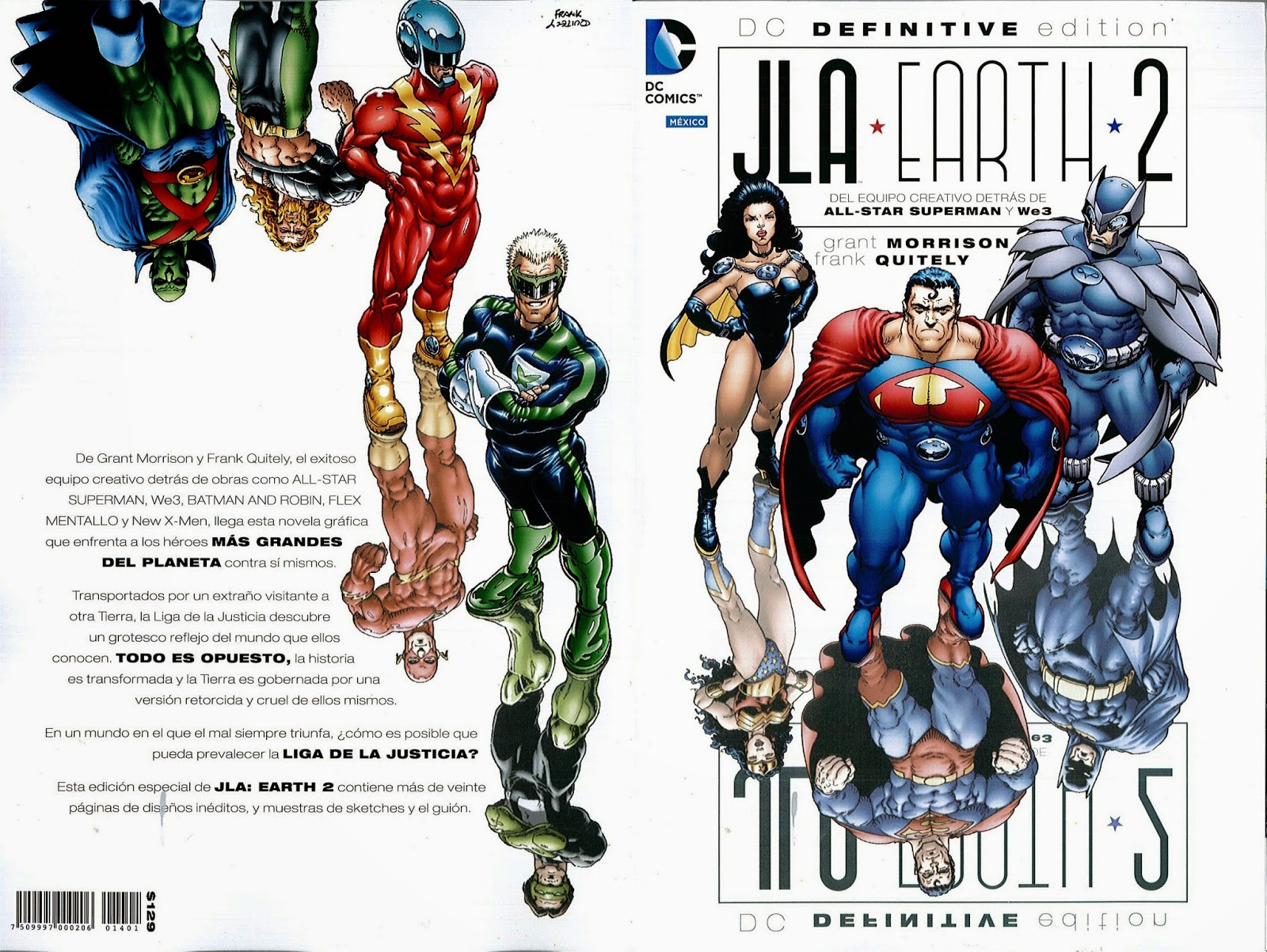 MARVELEANDO CON LOS HUEVONAZOS: JLA: Earth 2 (DC-Televisa)