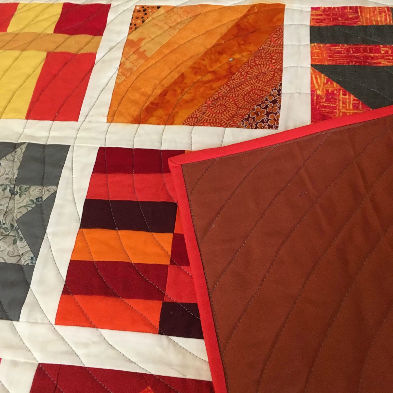 Studio Dragonfly: Fire And Ice - A Believe Circle Quilt Finish