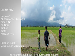 karya ku : paridah ishak: SALAM PAGI RABU...