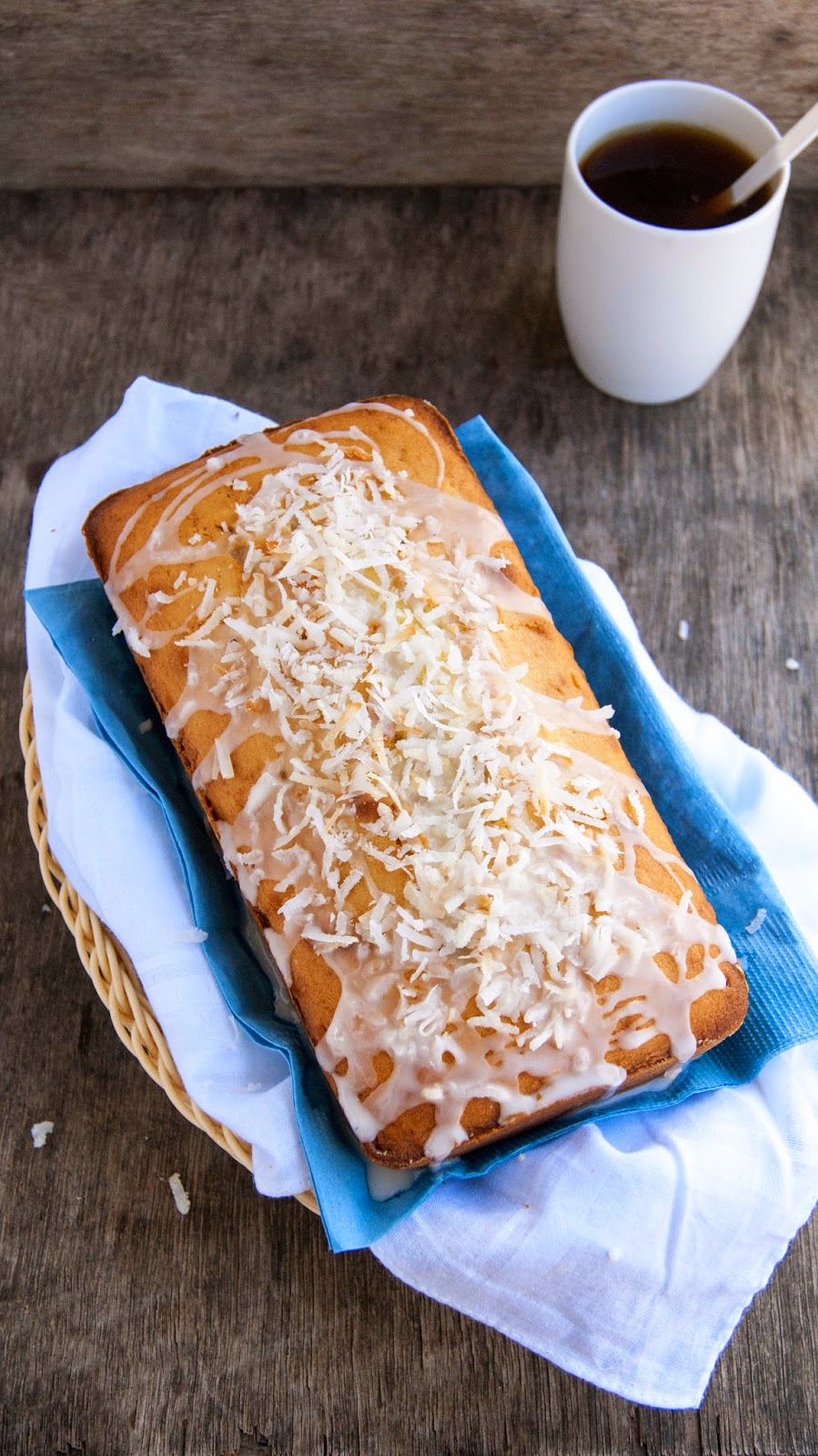 Always Hungry: Eggless toasted coconut Tea cake