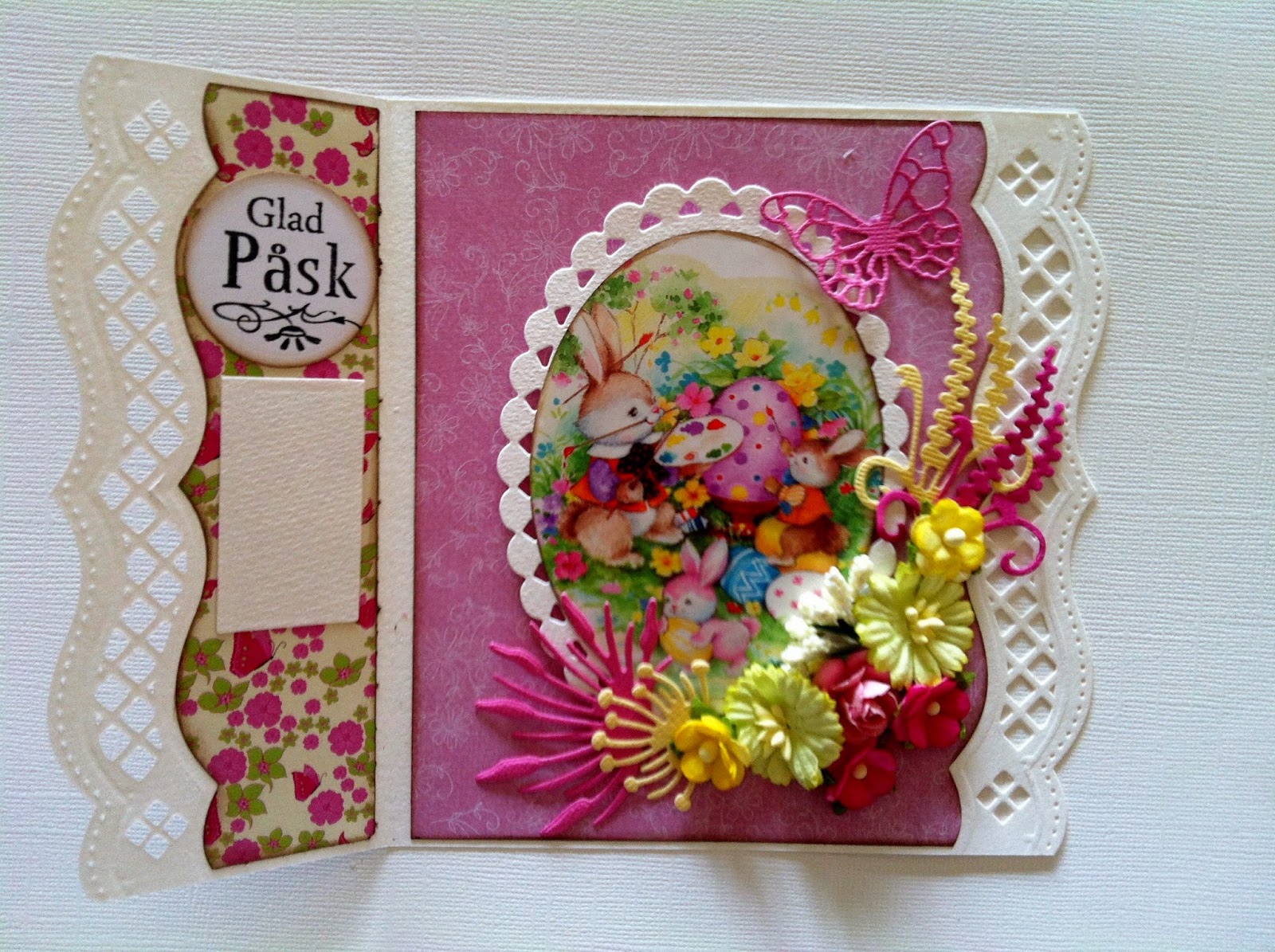 Majsans kortmakeri: Påskkort!