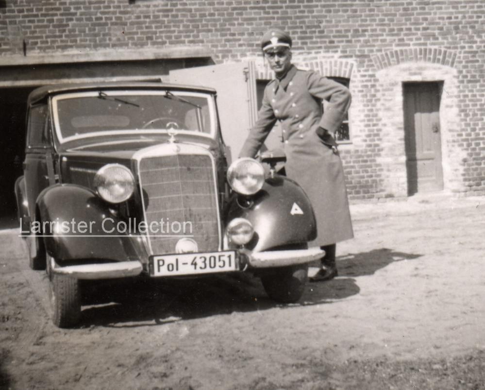 NAZI JERMAN: Foto Mobil Mercedes-Benz Era Third Reich