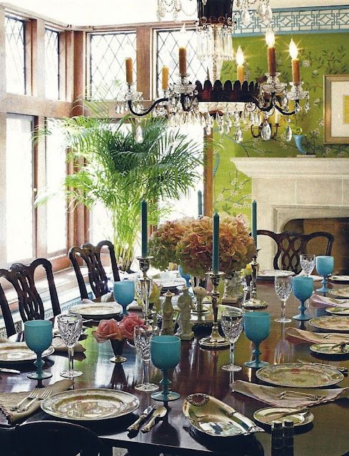 Horse Country Chic: The Disappearing Dining Room