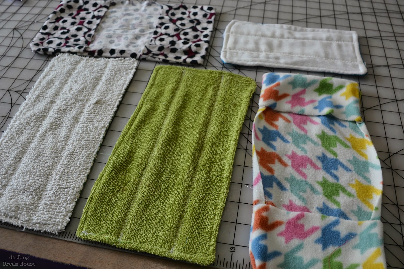 de Jong Dream House: Homemade Swiffer Pads