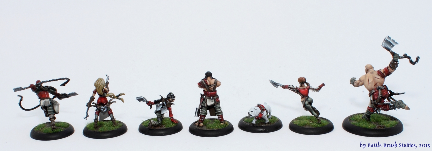 Battle Brush Studios: Showcase: Guild Ball Butcher's Guild Team