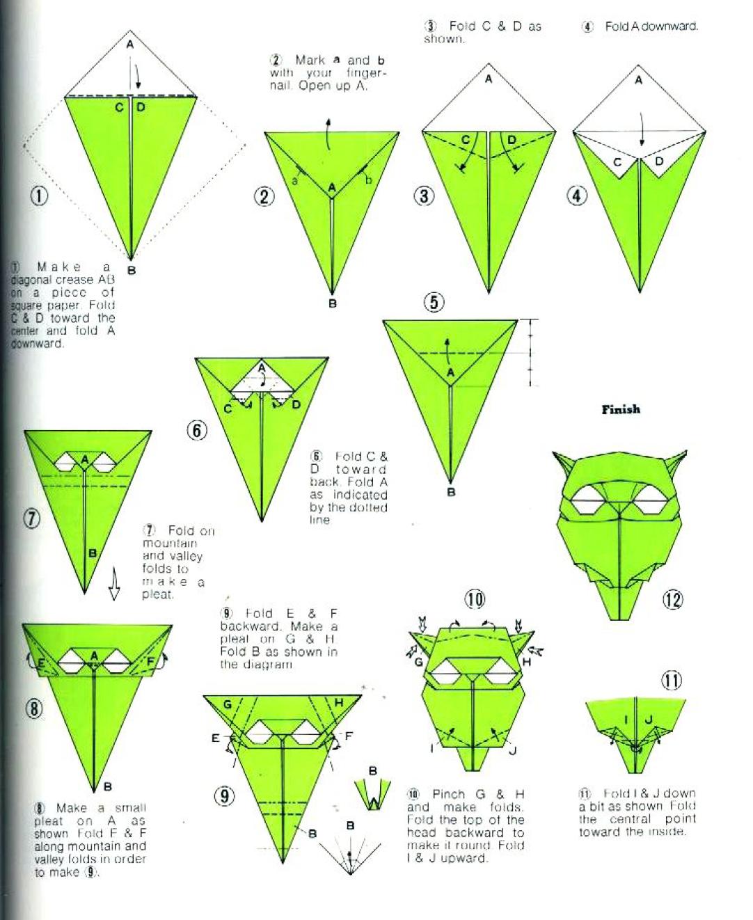 Video tutorial: ¿Cómo hacer un Búho fácil de origami? (Akira Yoshizawa)