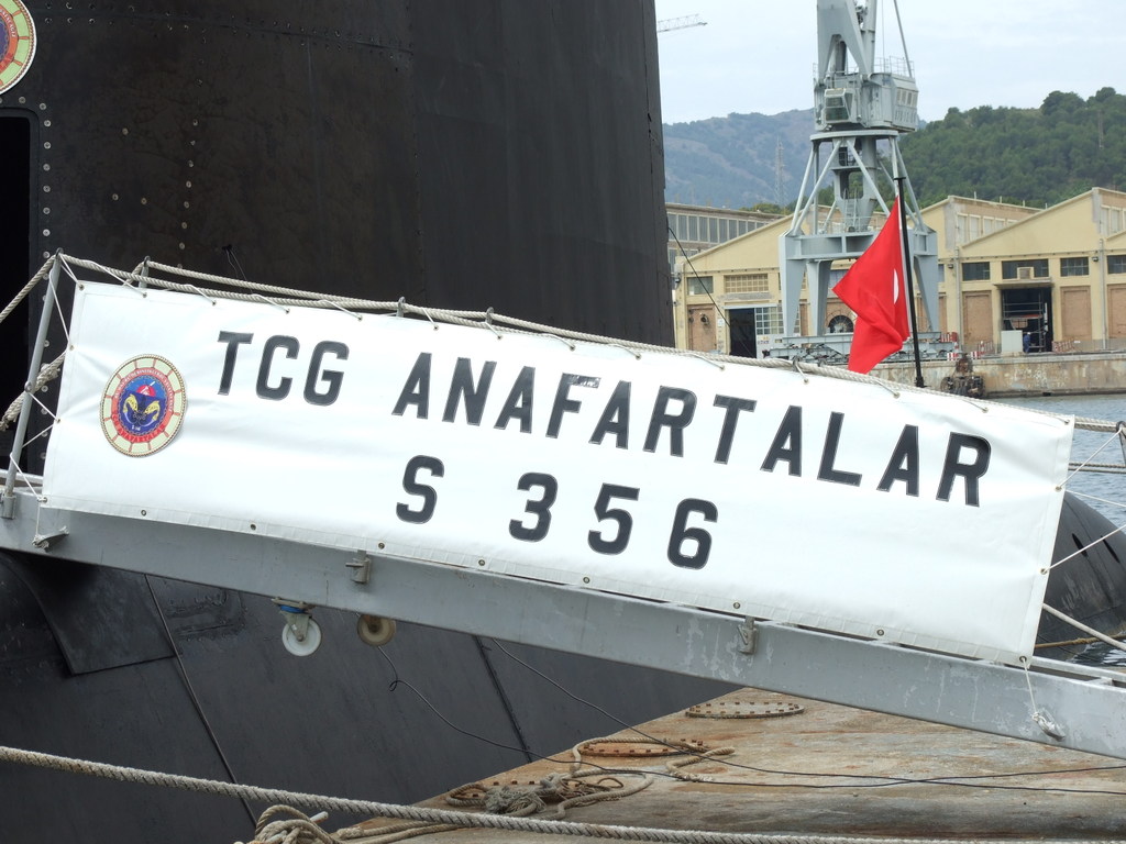 Turkish Type 209 1400 "TCG Anafartalar" Submarine | Global Military Review