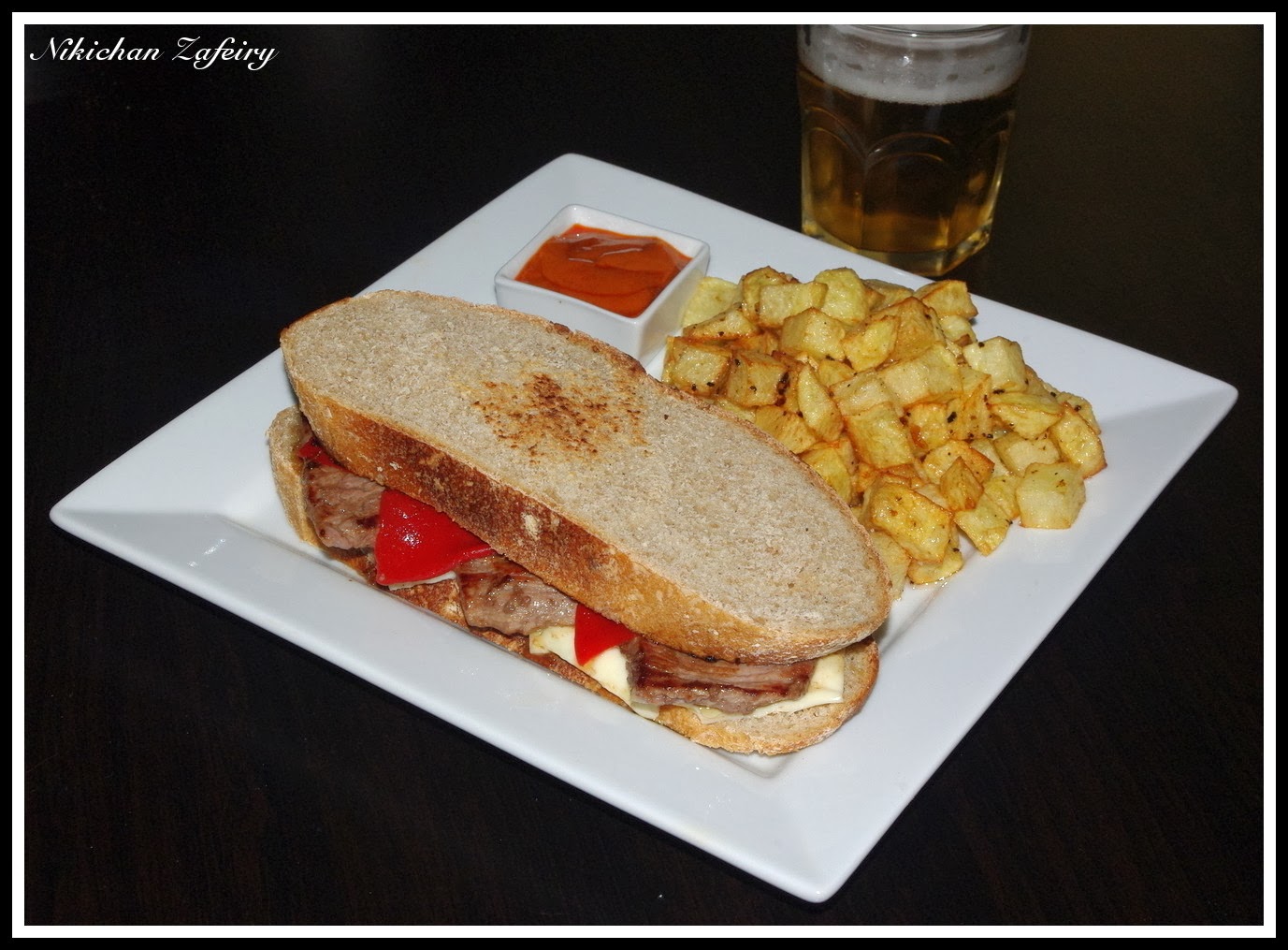 PEPITO DE TERNERA CON PAN CASERO - Recetas de una Gatita Enamorada