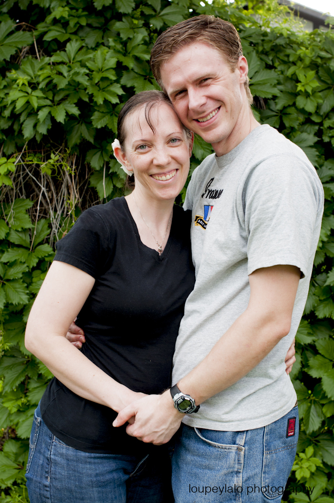 In the loupe photography: The Jensen Family