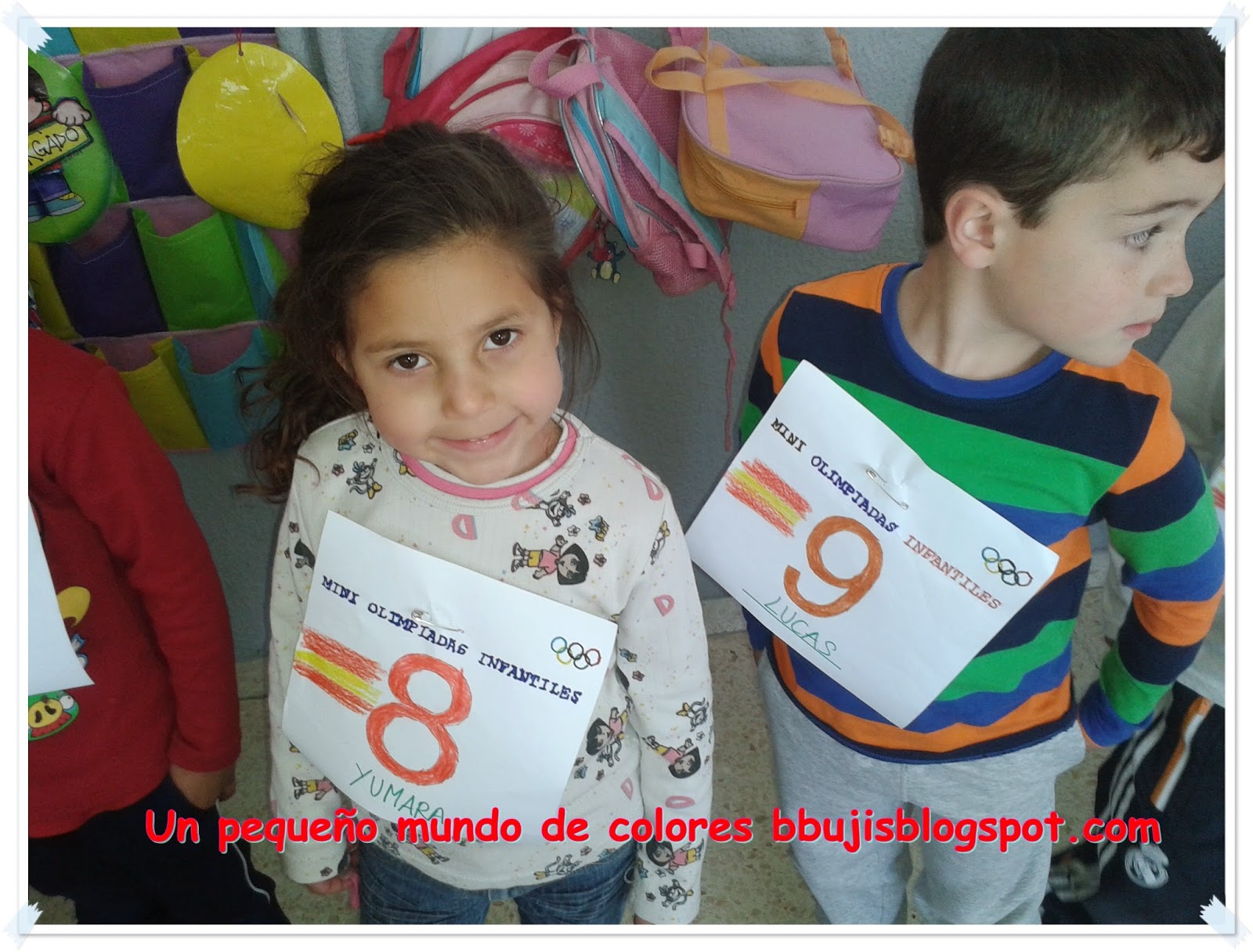 UN PEQUEÑO MUNDO DE COLORES: Proyecto "Mini Olimpiadas"